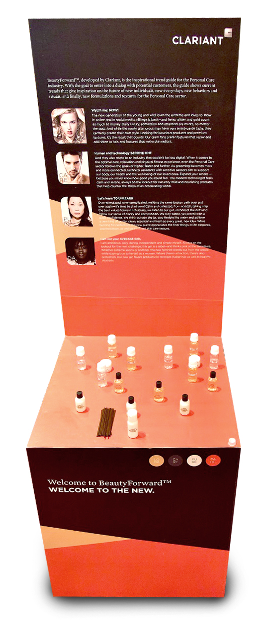 Clariant's solutions aim to create innovative formulations in personal care